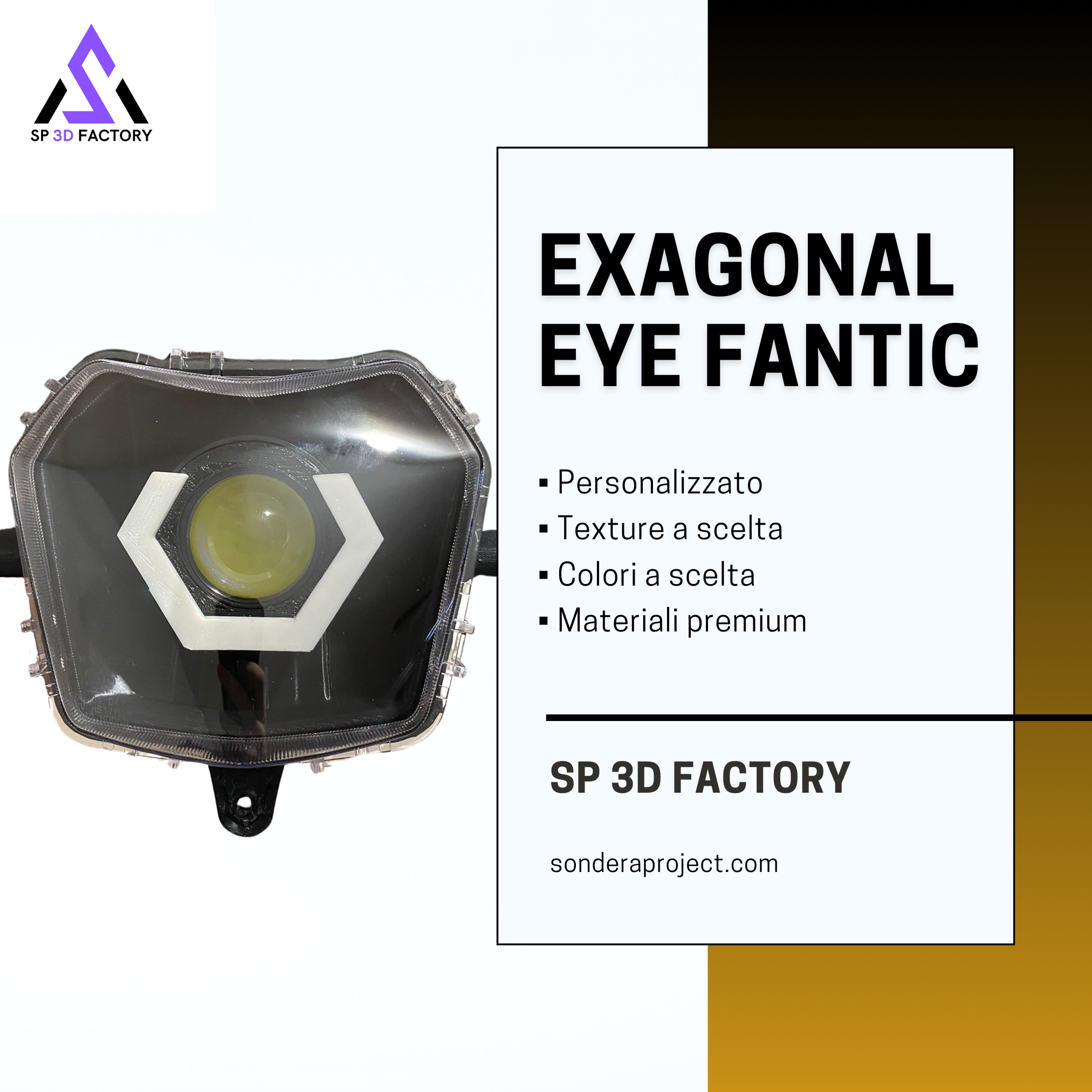 ANGEL Eye RGB headlight for HUSQVARNA – Sondera Project